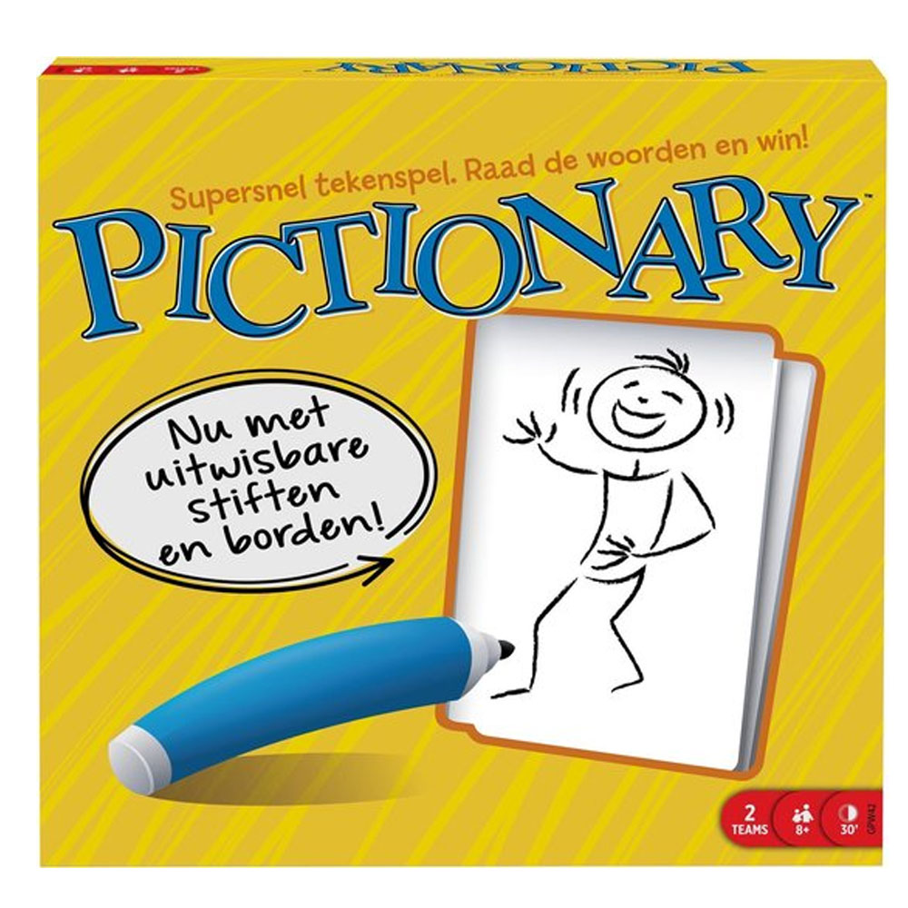 Mattel Pictionary Spellen Bordspellen mattel-pictionary-spellen-bordspellen